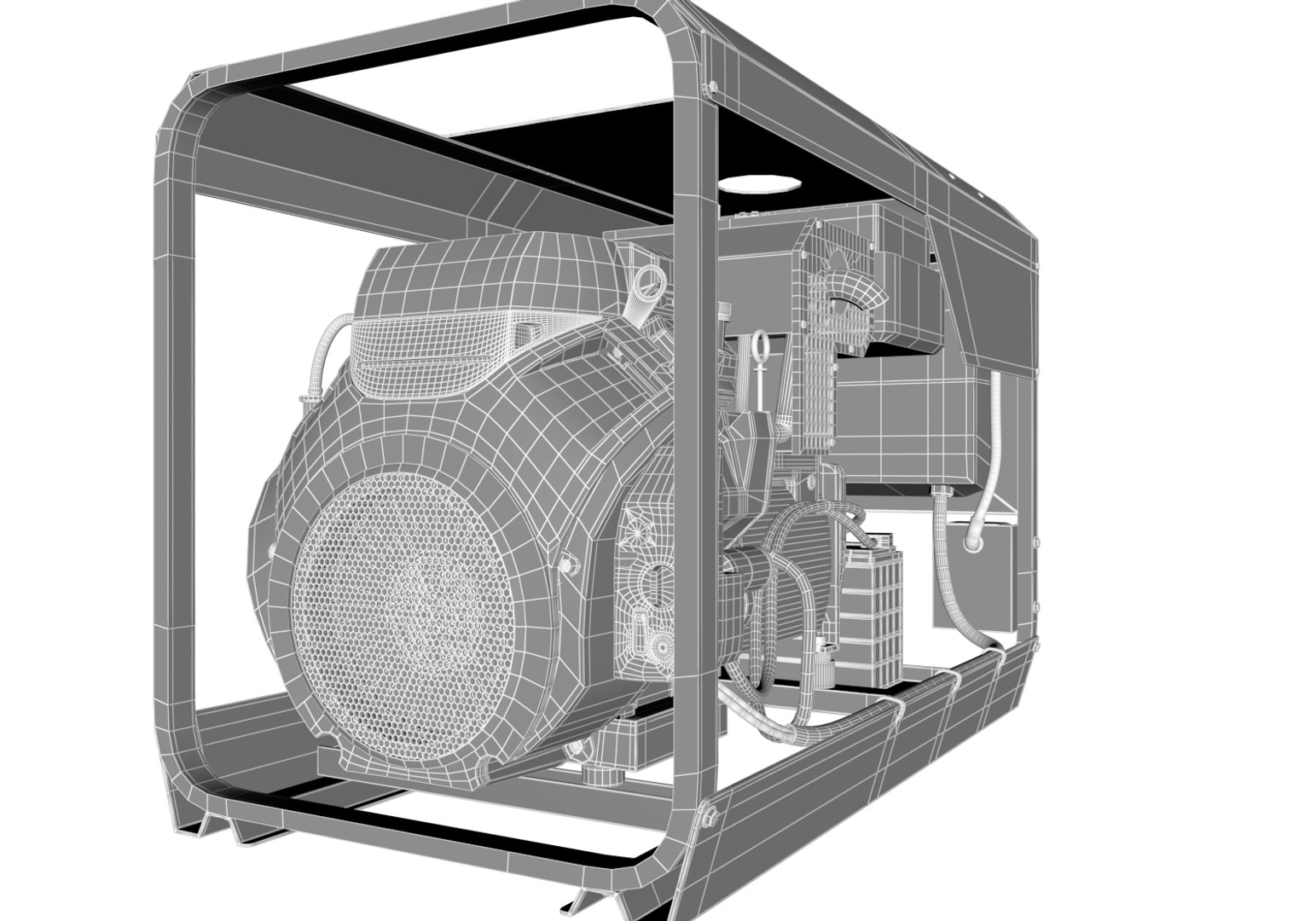 3D Gmgen Generator - TurboSquid 1514125