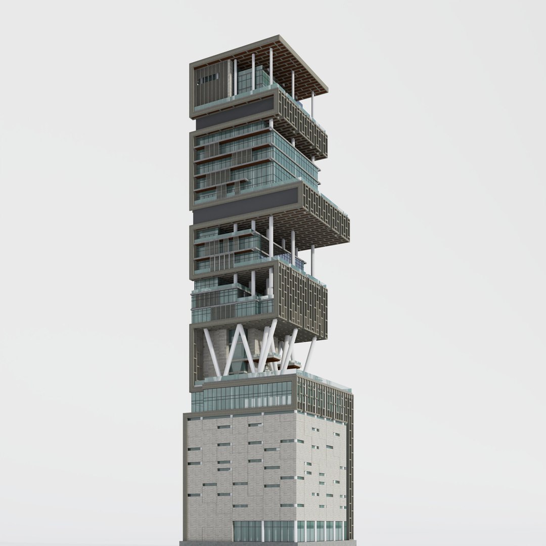 3D ANTILIA HOUSE Model - TurboSquid 2136081