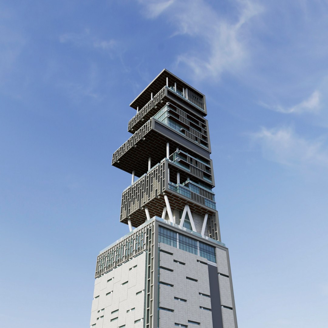 3D ANTILIA HOUSE Model - TurboSquid 2136081