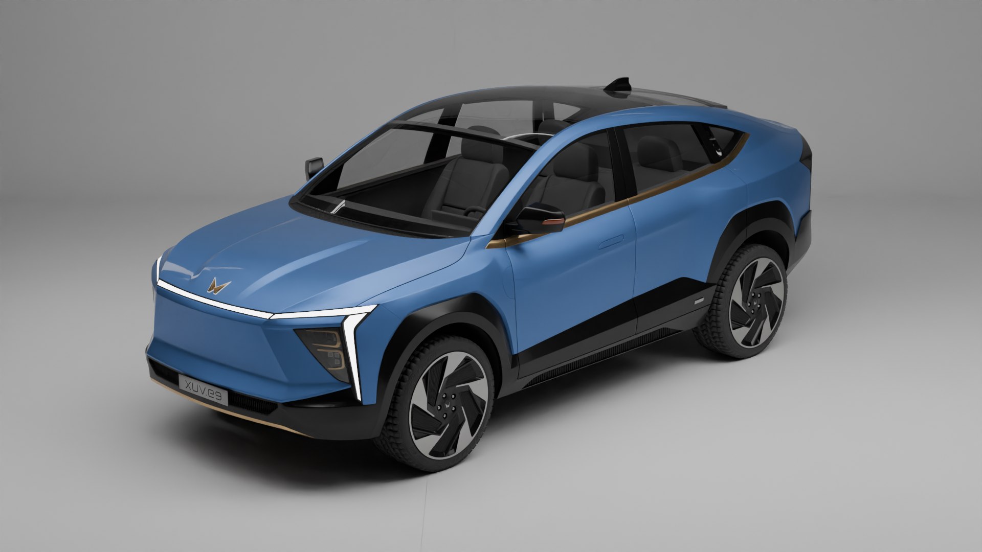 Mahindra XUV 9e Electric Car 3D Model 3D Model - TurboSquid 2380523