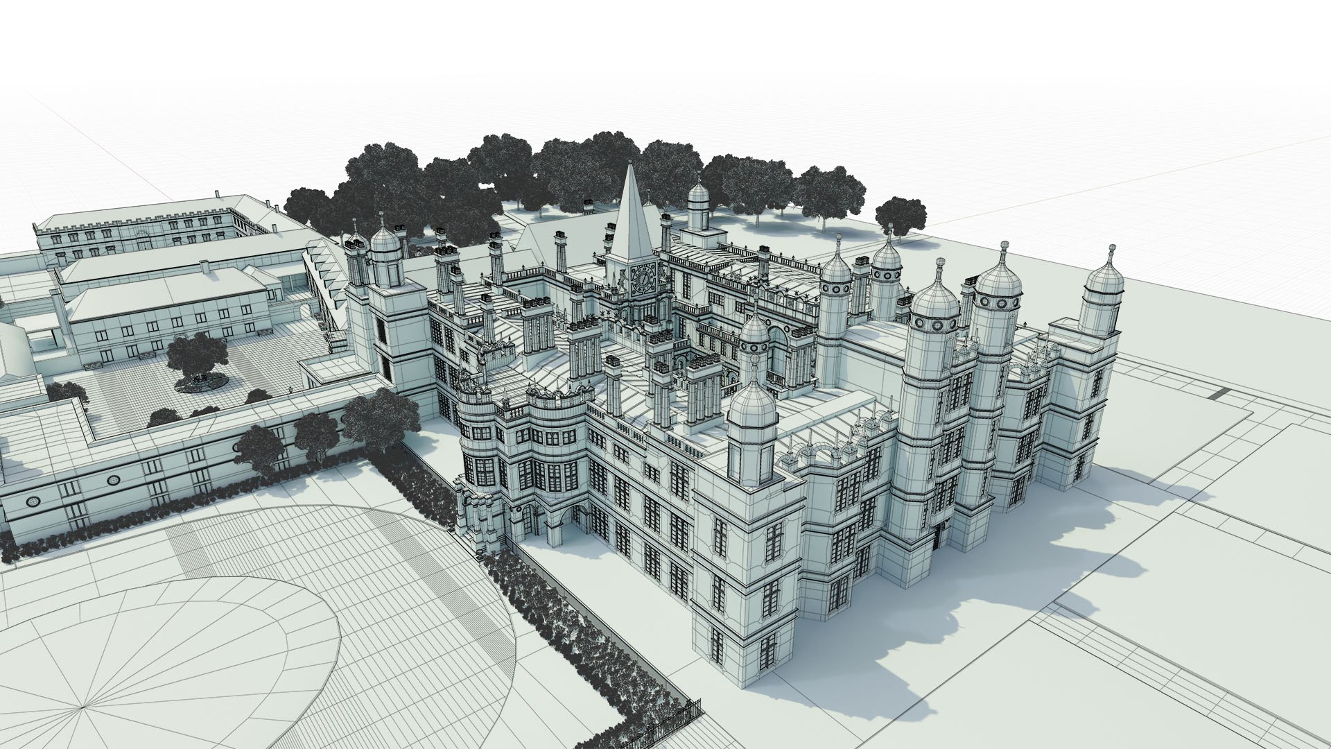 Burghley House Floor Plan