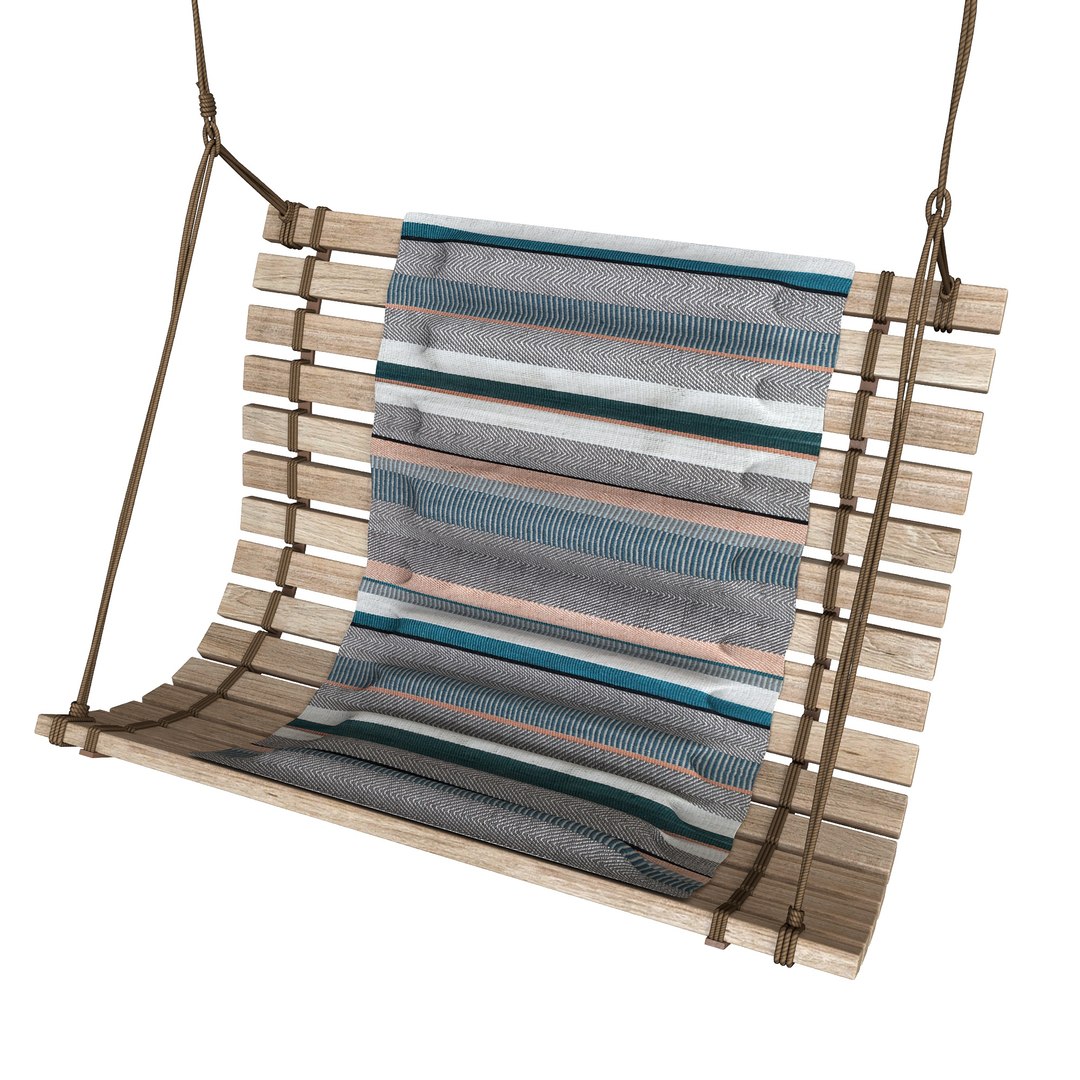 Swings Seat With Hanging Ropes 3D Model - TurboSquid 2050496