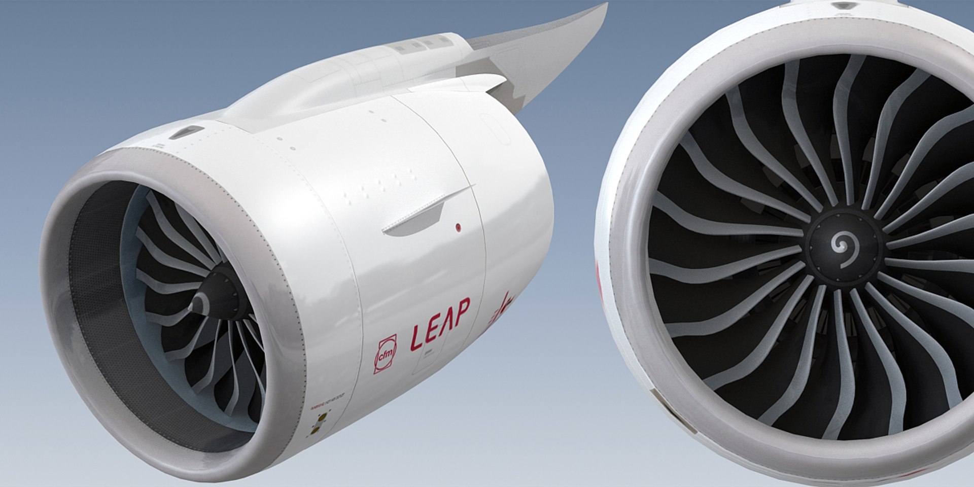 3D Cfm Leap-1c Jet Engine - TurboSquid 1225734