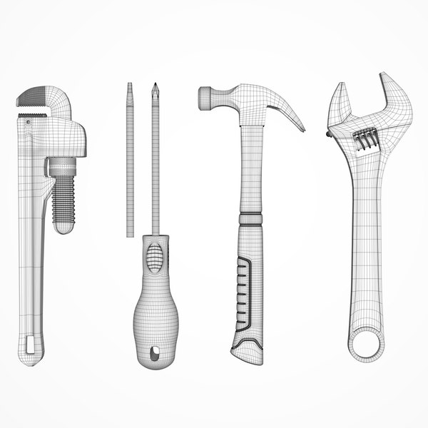 Tools Collection 3D model - TurboSquid 1715505