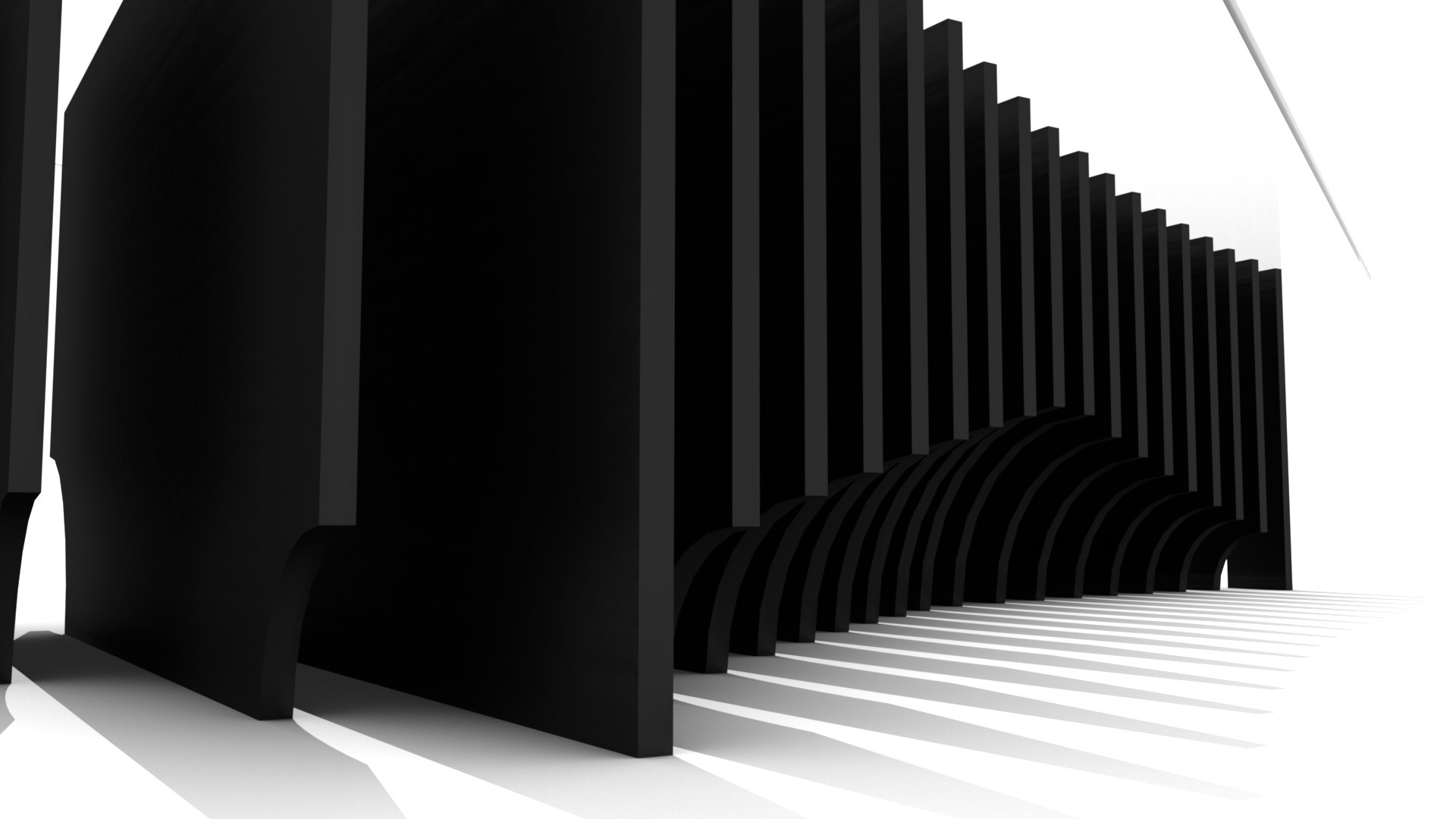 Modern cross section coffee table 3D - TurboSquid 1262700