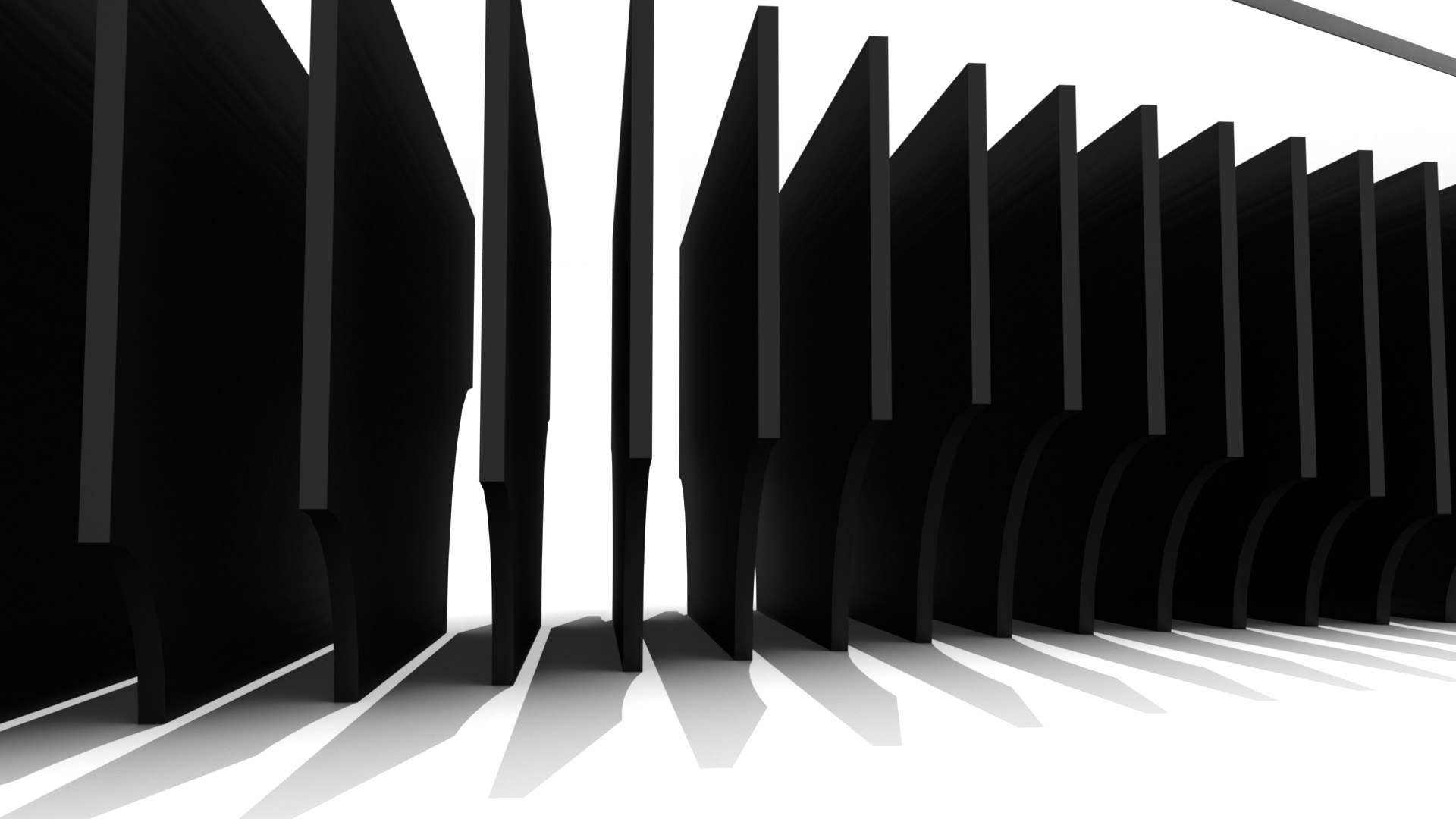 Modern cross section coffee table 3D - TurboSquid 1262700