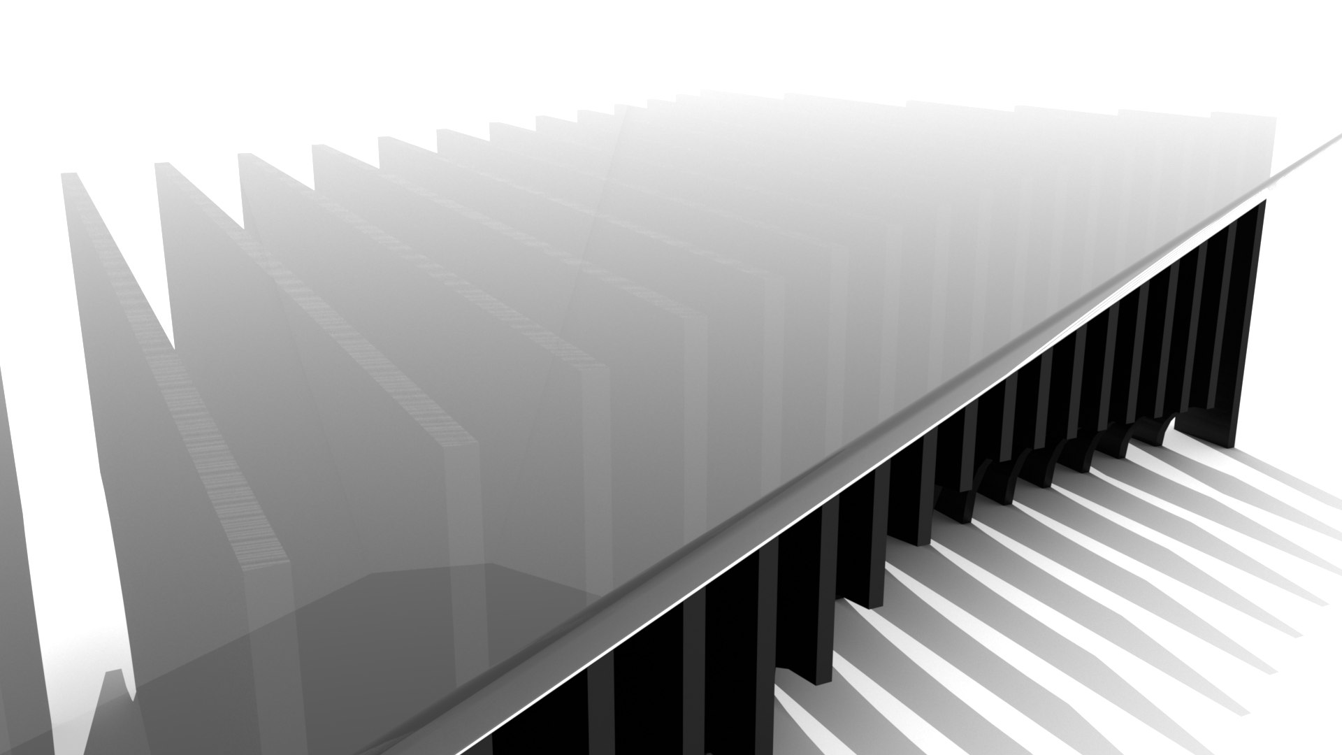 Modern cross section coffee table 3D - TurboSquid 1262700