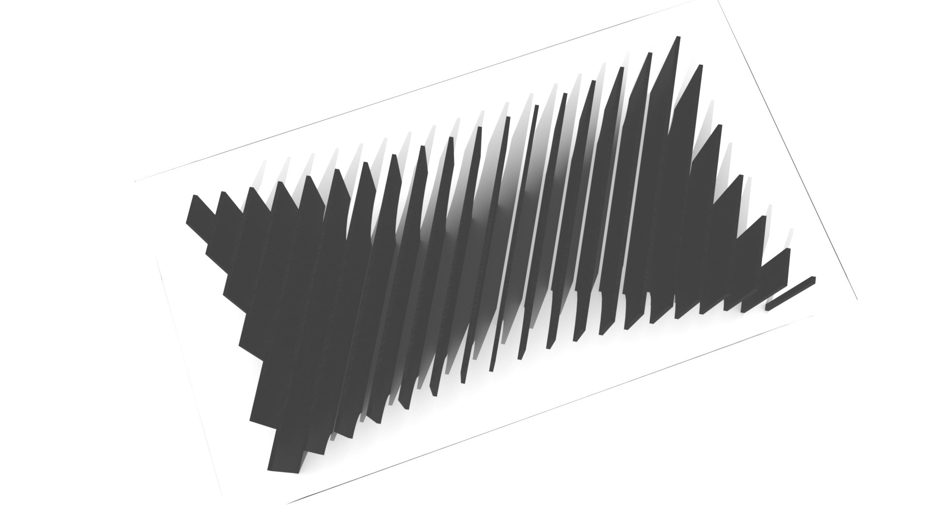 Modern cross section coffee table 3D - TurboSquid 1262700