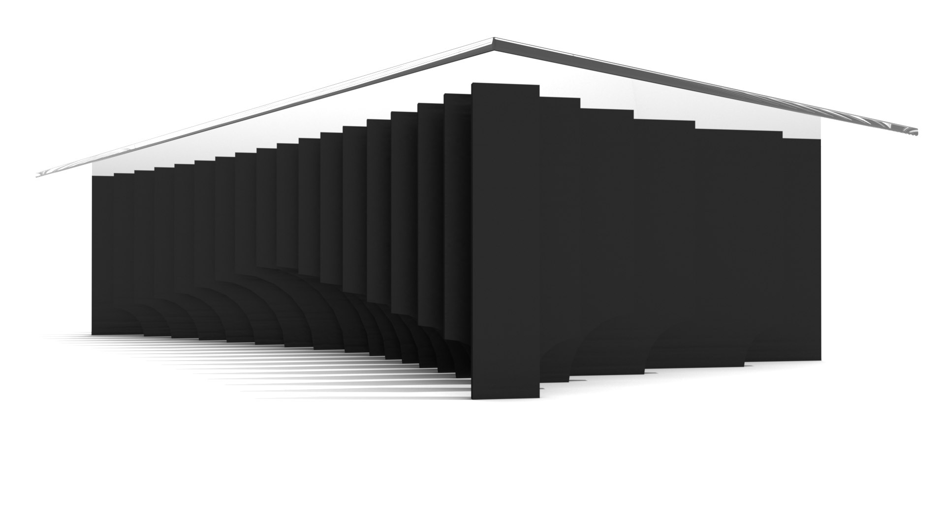 Modern cross section coffee table 3D - TurboSquid 1262700