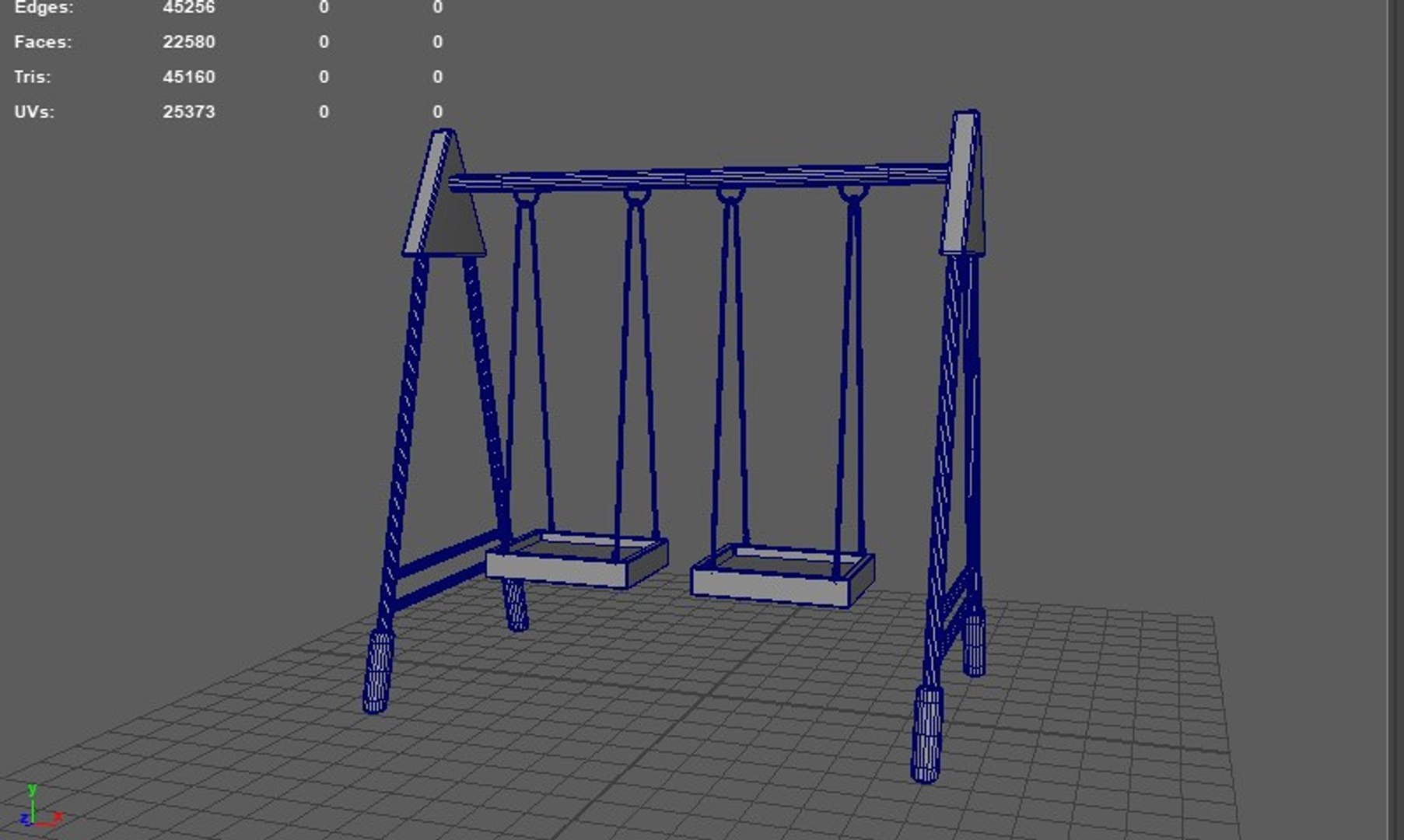 Swing 3D Model Model - TurboSquid 2344351