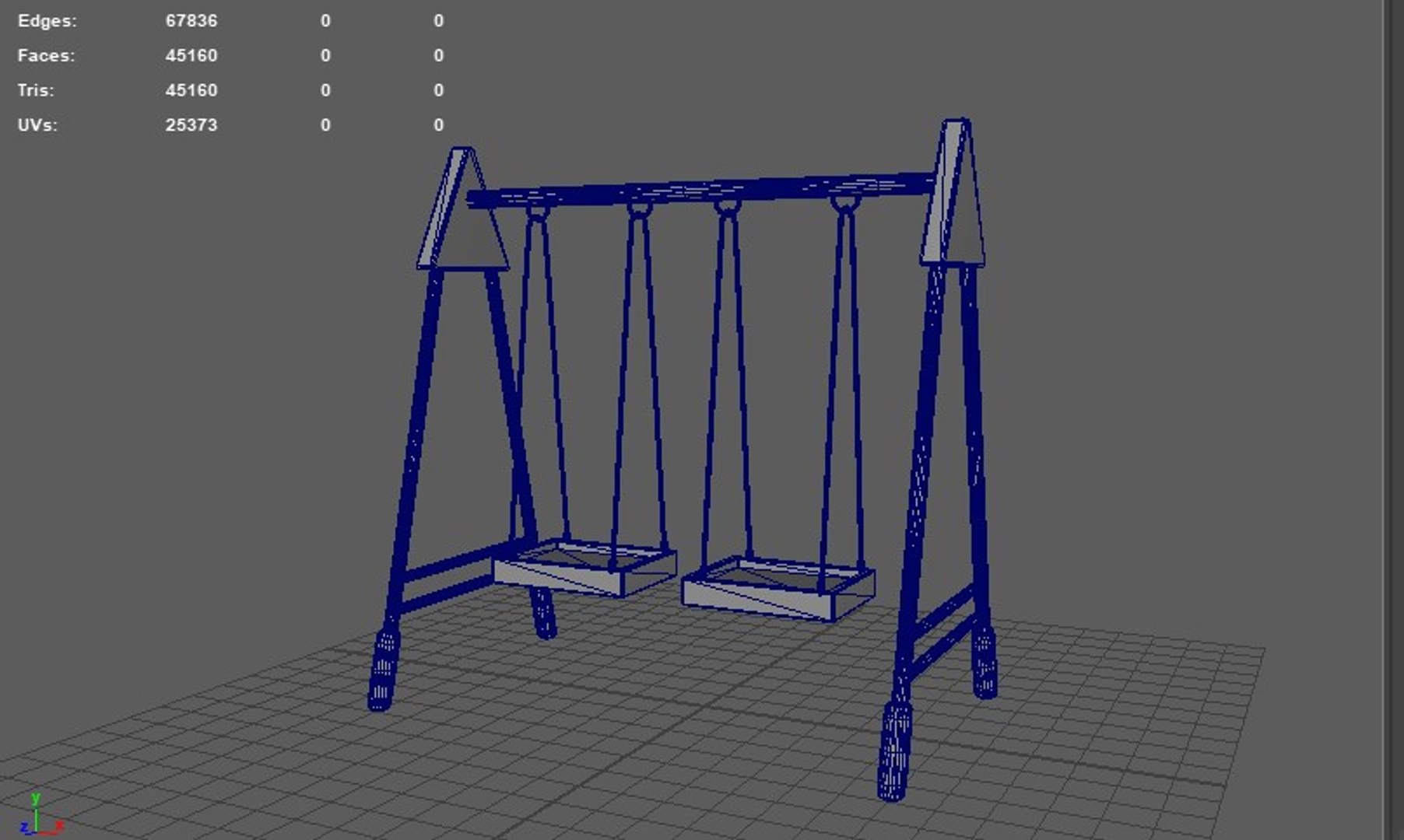 Swing 3D Model Model - TurboSquid 2344351
