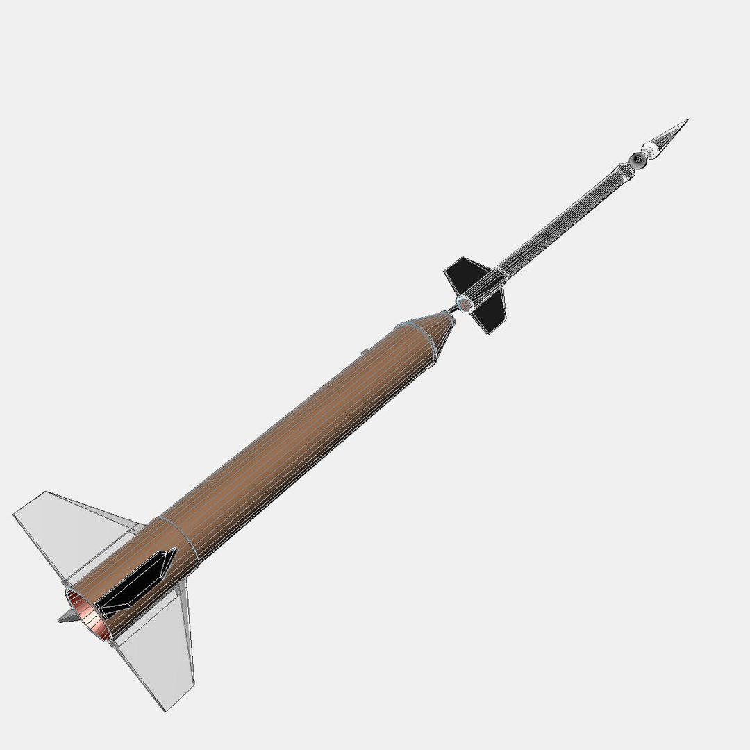3d Sounding Rocket Nike Deacon