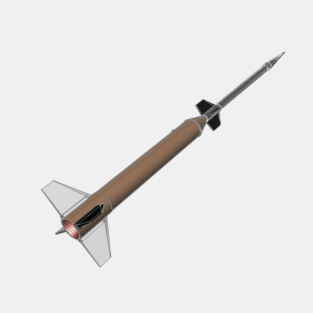 3d Sounding Rocket Nike Deacon