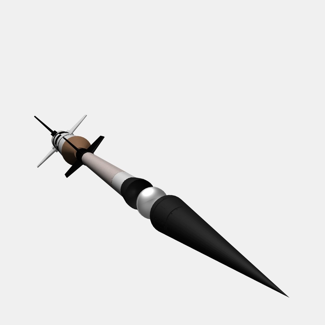 3d Sounding Rocket Nike Deacon