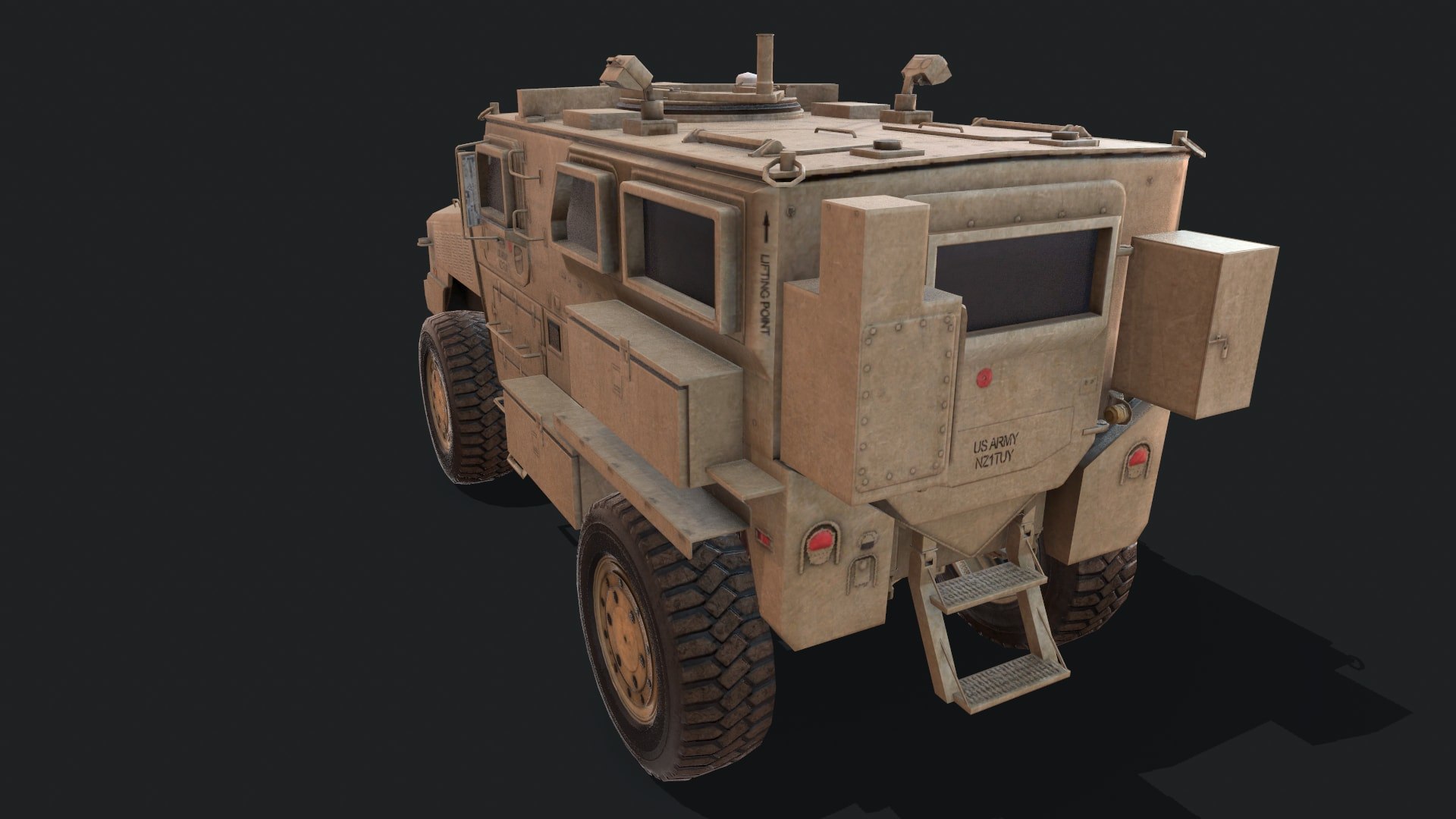 Military Vehicles 3D Model - TurboSquid 1545200