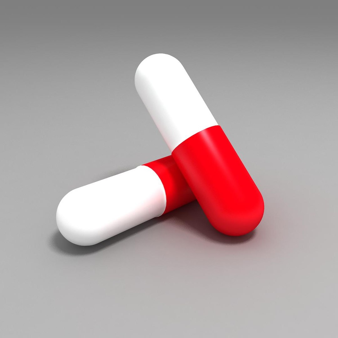 Capsule 3D Model - TurboSquid 2091663