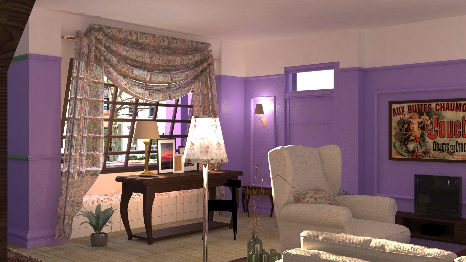 3D Model Friends TV Show Apartment 3D Model - TurboSquid 1799021