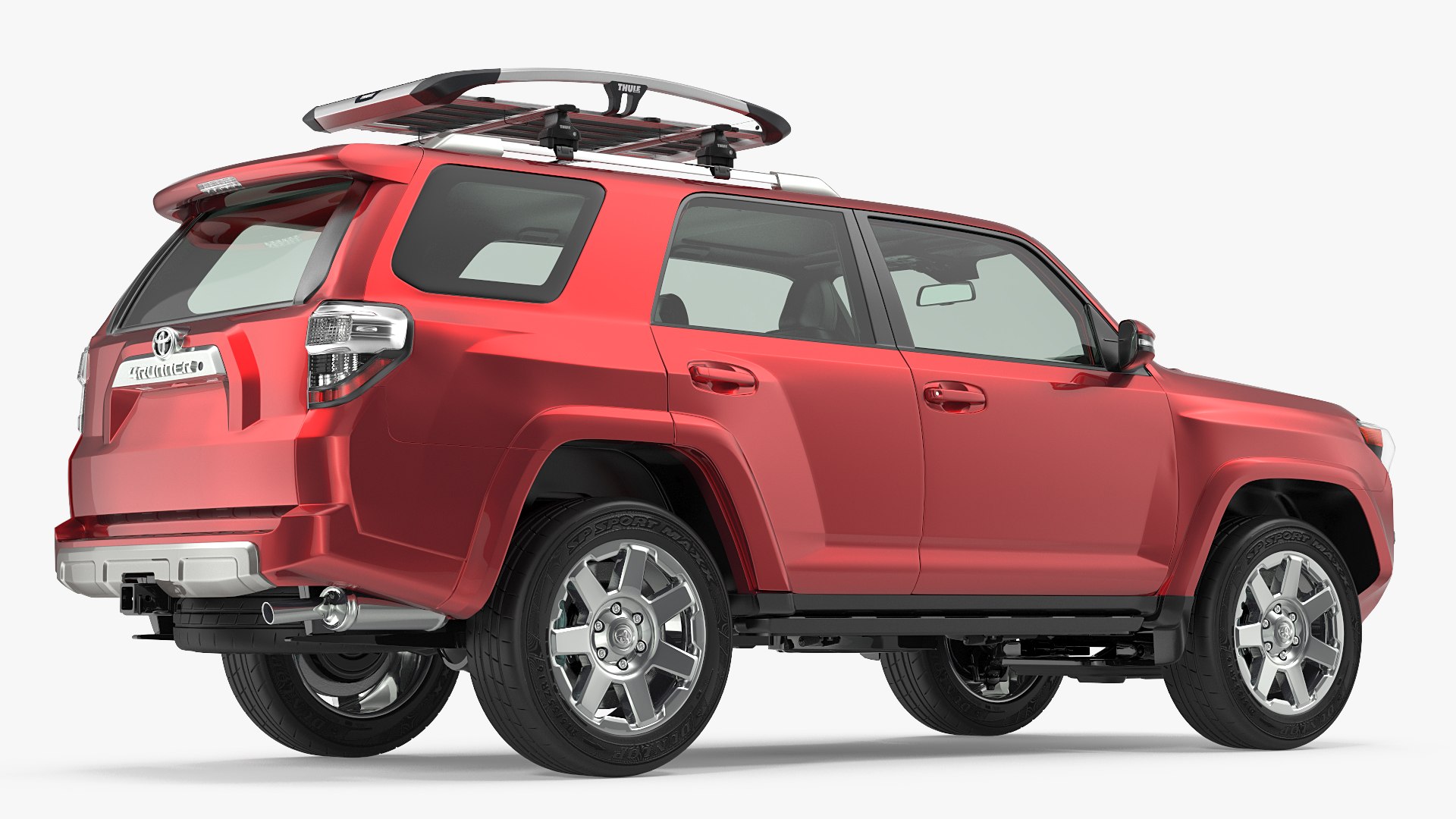 3D model toyota 4runner thule trail - TurboSquid 1641645