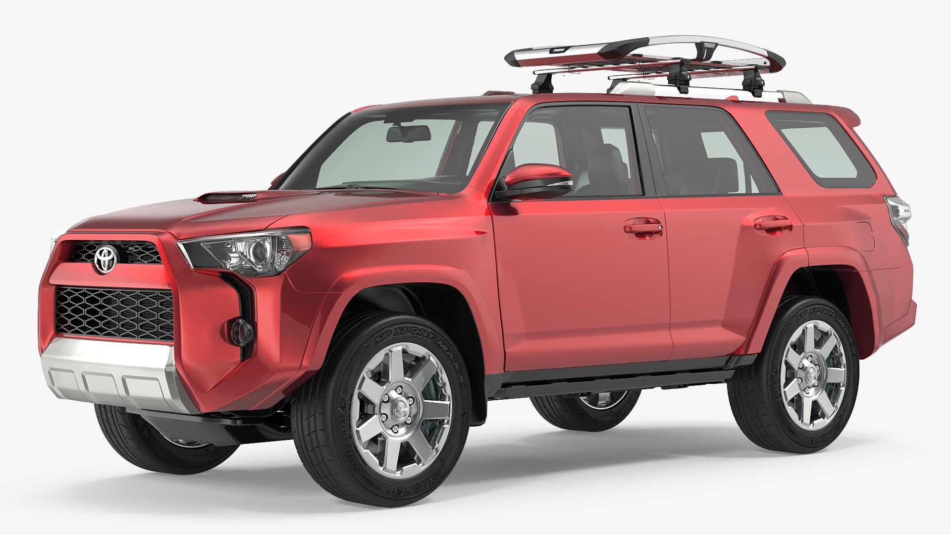 3D model toyota 4runner thule trail - TurboSquid 1641645