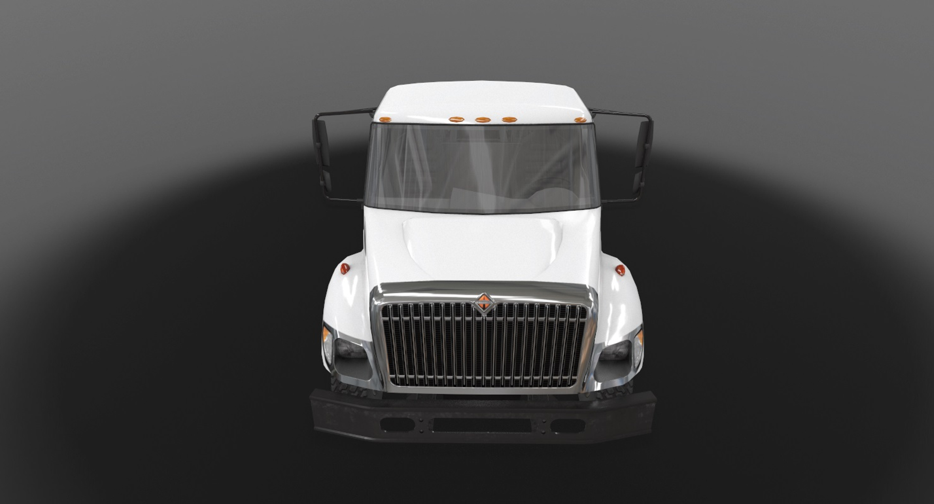 Navistar International 7400 Chassis 3D Model - TurboSquid 1506408