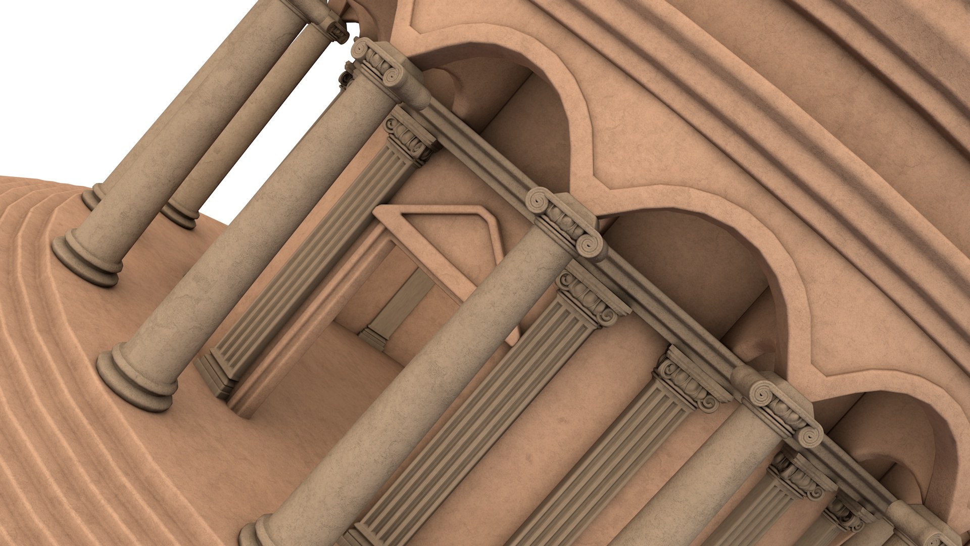 Italian Renaissance Temple 3D model - TurboSquid 2009651