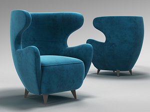 Cairn Chair Roche Bobois 3D Model - TurboSquid 1487903