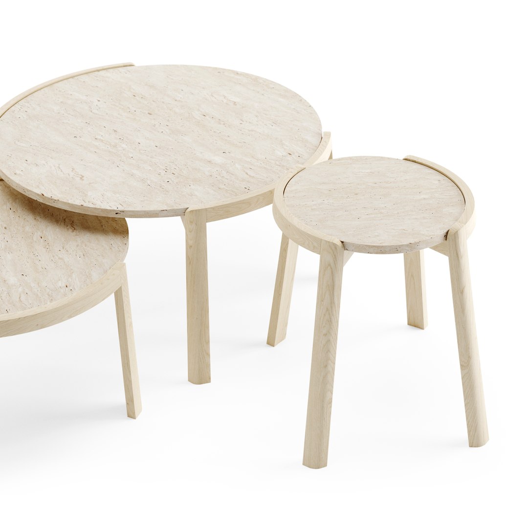 3D Bolia Coffee Table Mix Model - TurboSquid 2044834