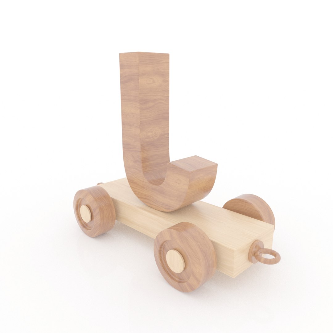 Letter car 3D - TurboSquid 1559677