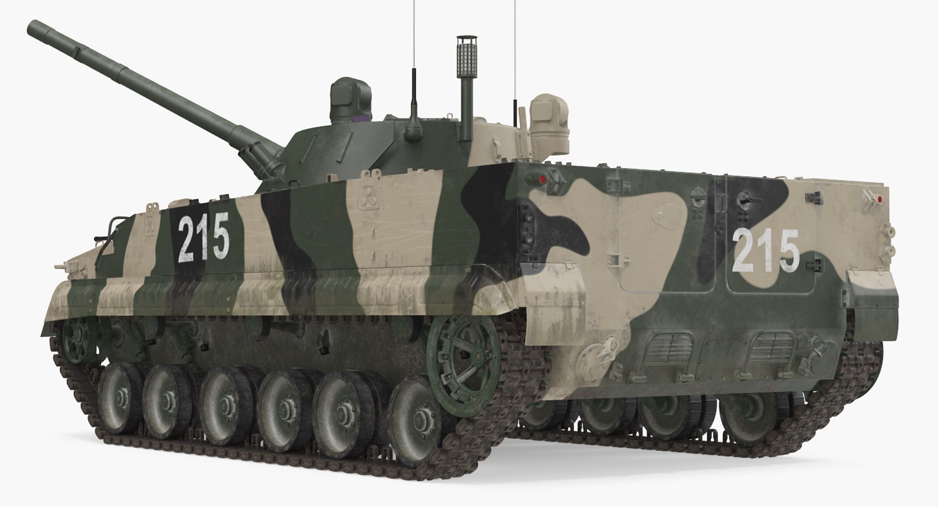 Infantry Fighting Vehicle Bmp-3 3D Model | 1141929 | TurboSquid