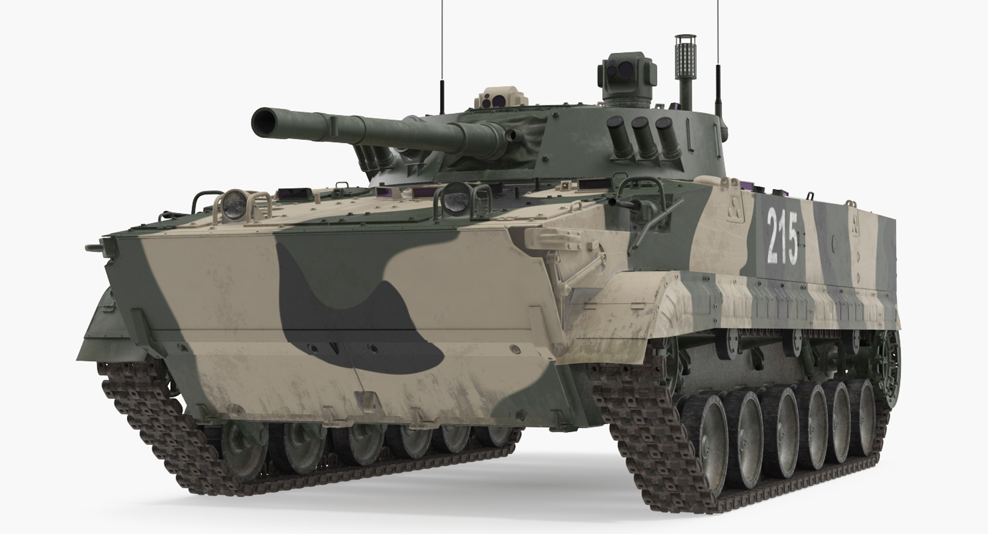Infantry Fighting Vehicle Bmp-3 3D Model | 1141929 | TurboSquid