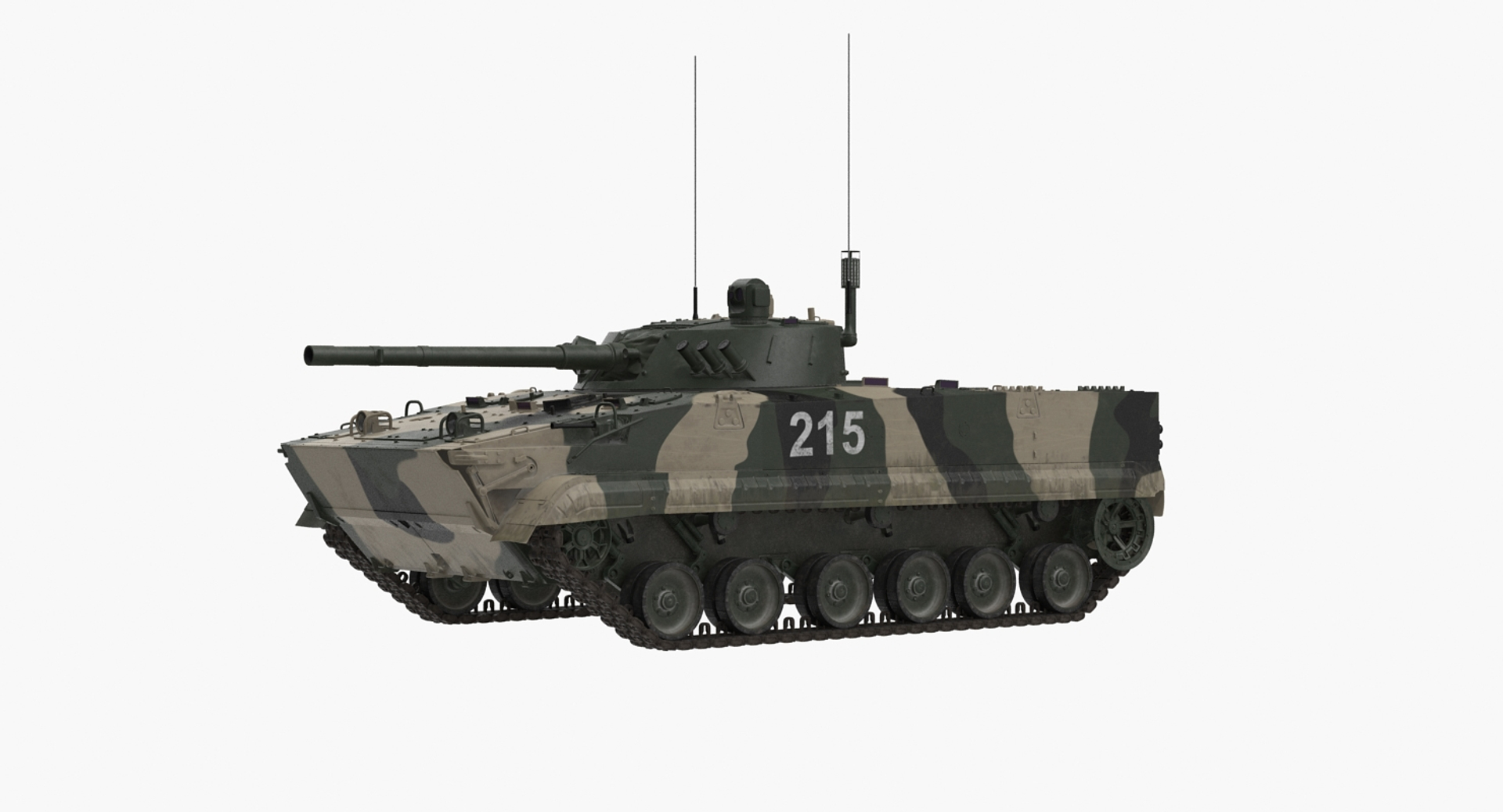 Infantry Fighting Vehicle Bmp-3 3D Model | 1141929 | TurboSquid