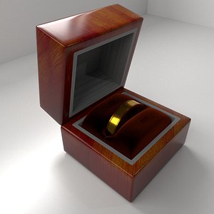 Ring Box Blender Models for Download | TurboSquid
