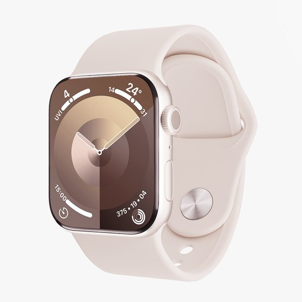 modelo 3d Correa deportiva para Apple Watch Series 9 en color Starlight ...