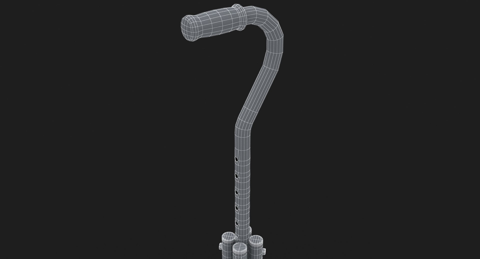 Walking Cane 3D Model - TurboSquid 1342568