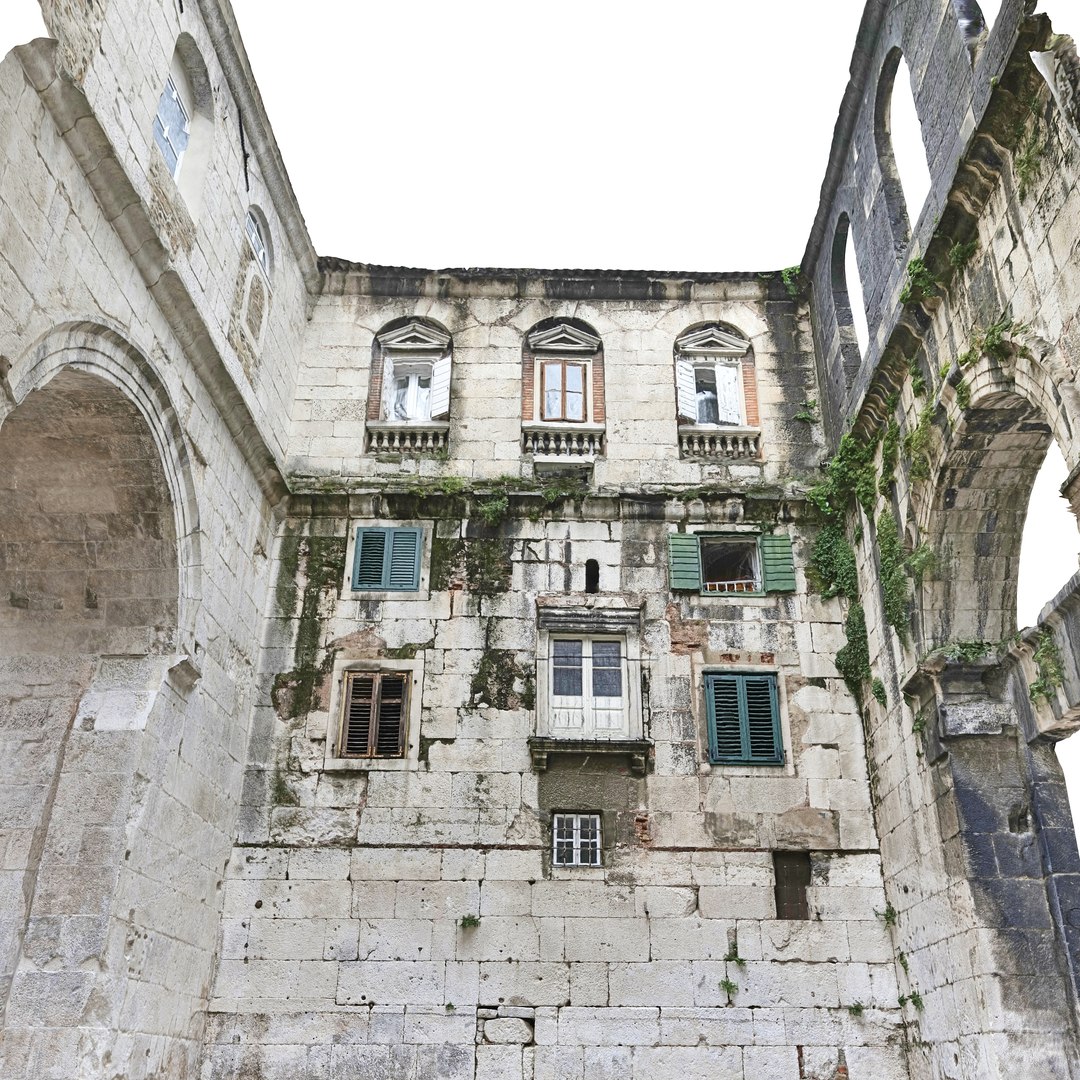 3D Model Ancient Walls Architecture 16K - TurboSquid 2170489