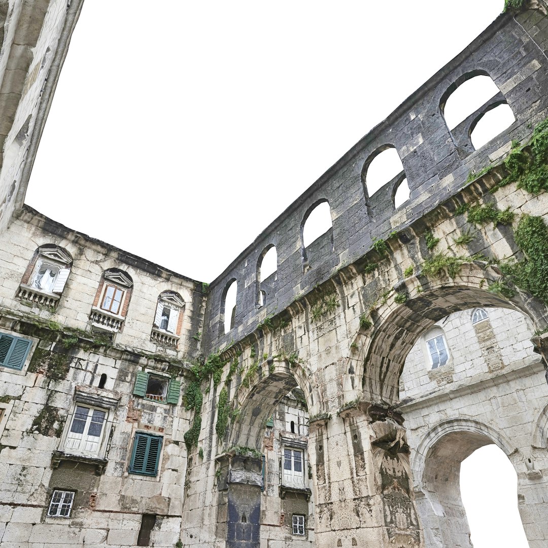 3D Model Ancient Walls Architecture 16K - TurboSquid 2170489
