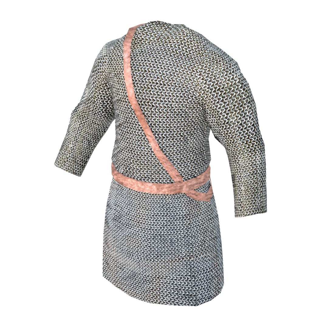 Haubergeon Armor Chainmail Max