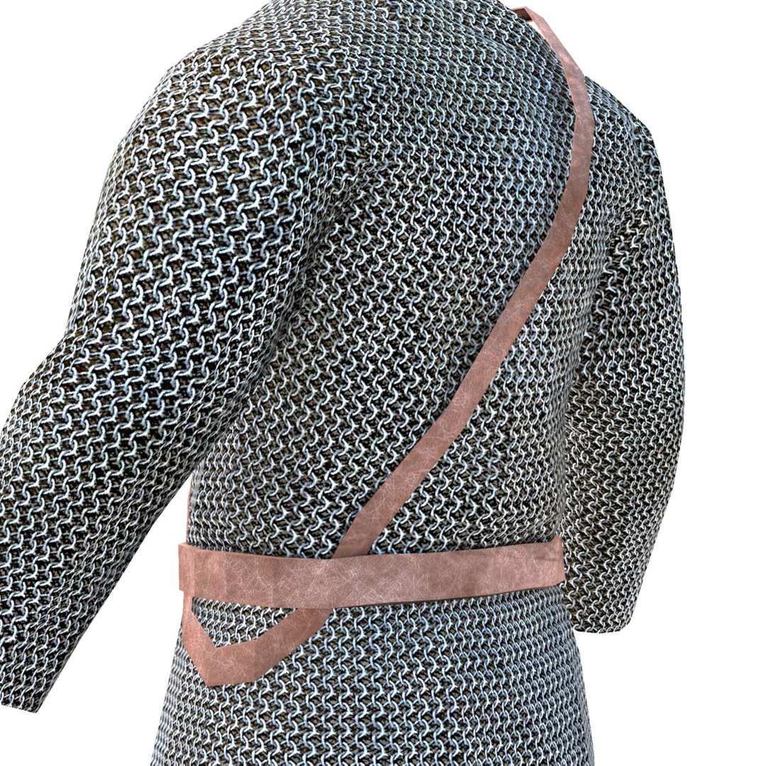 Haubergeon Armor Chainmail Max