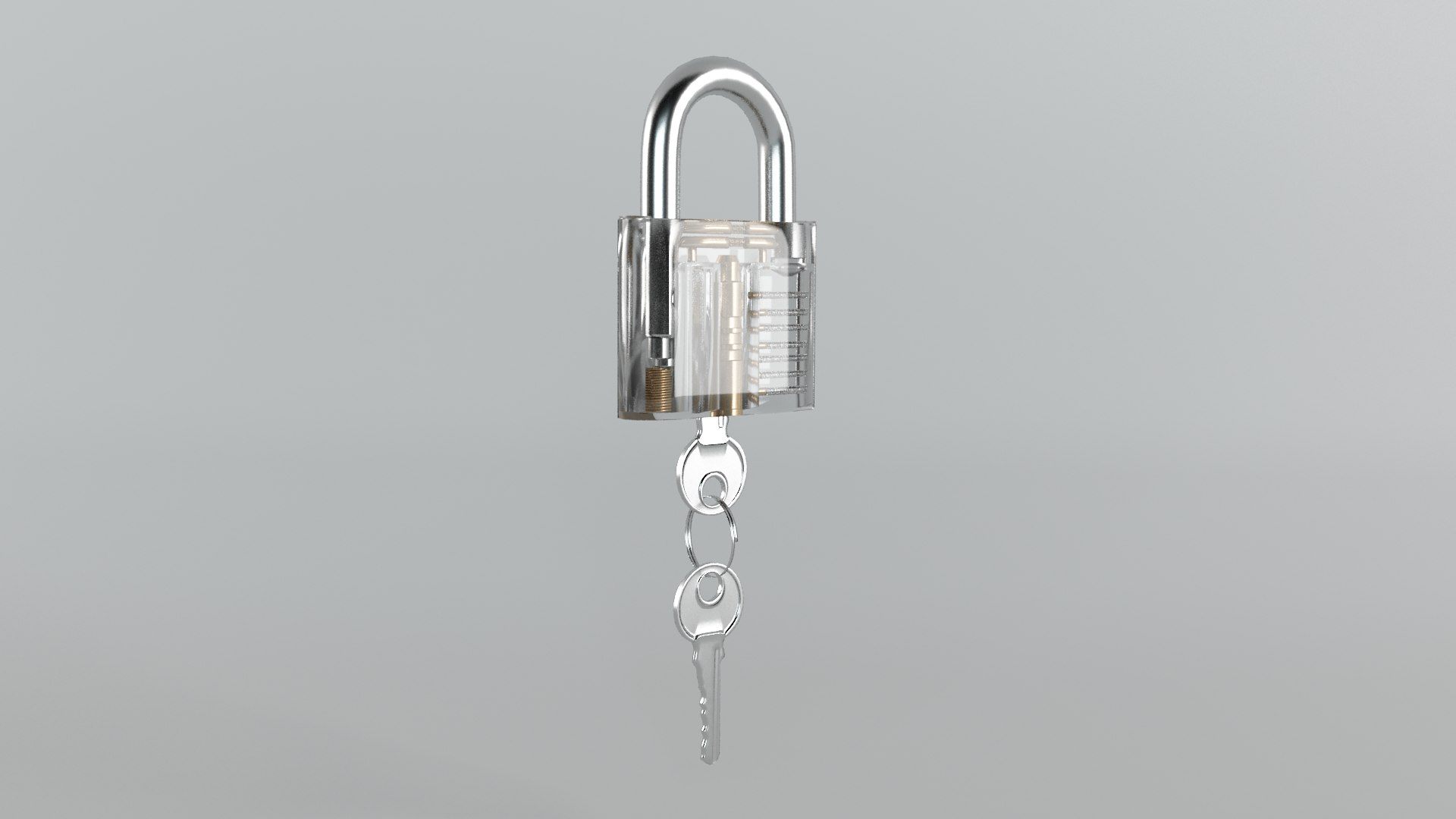 Lock Transparent 3D - TurboSquid 1672714