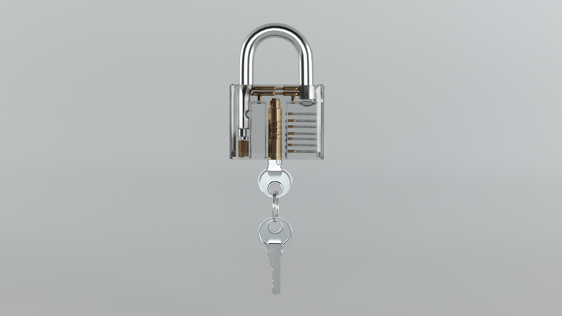 Lock Transparent 3D - TurboSquid 1672714