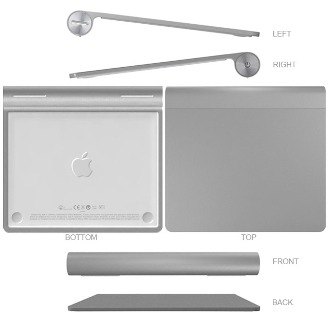 3d Model Apple Magic Trackpad