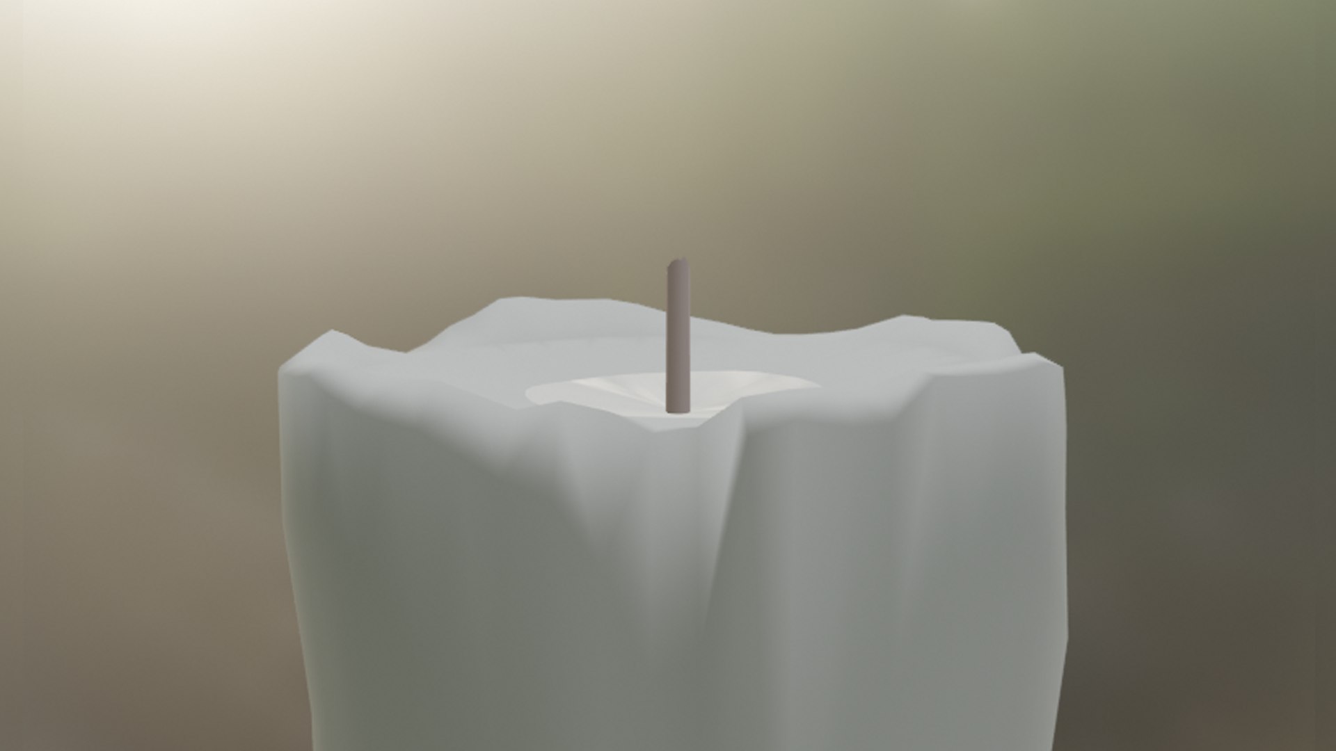 Free Candles Model - TurboSquid 1980205