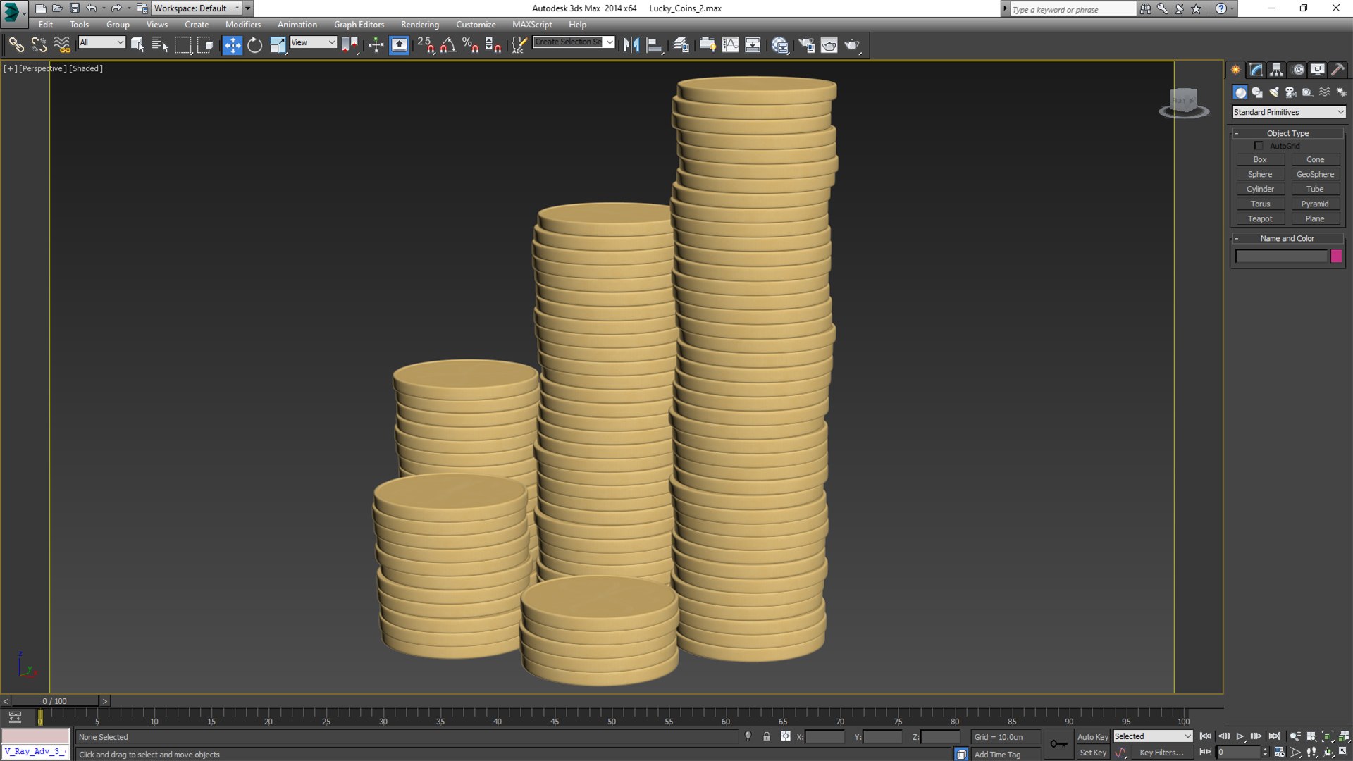 3D Lucky Coins 2 - TurboSquid 1928947