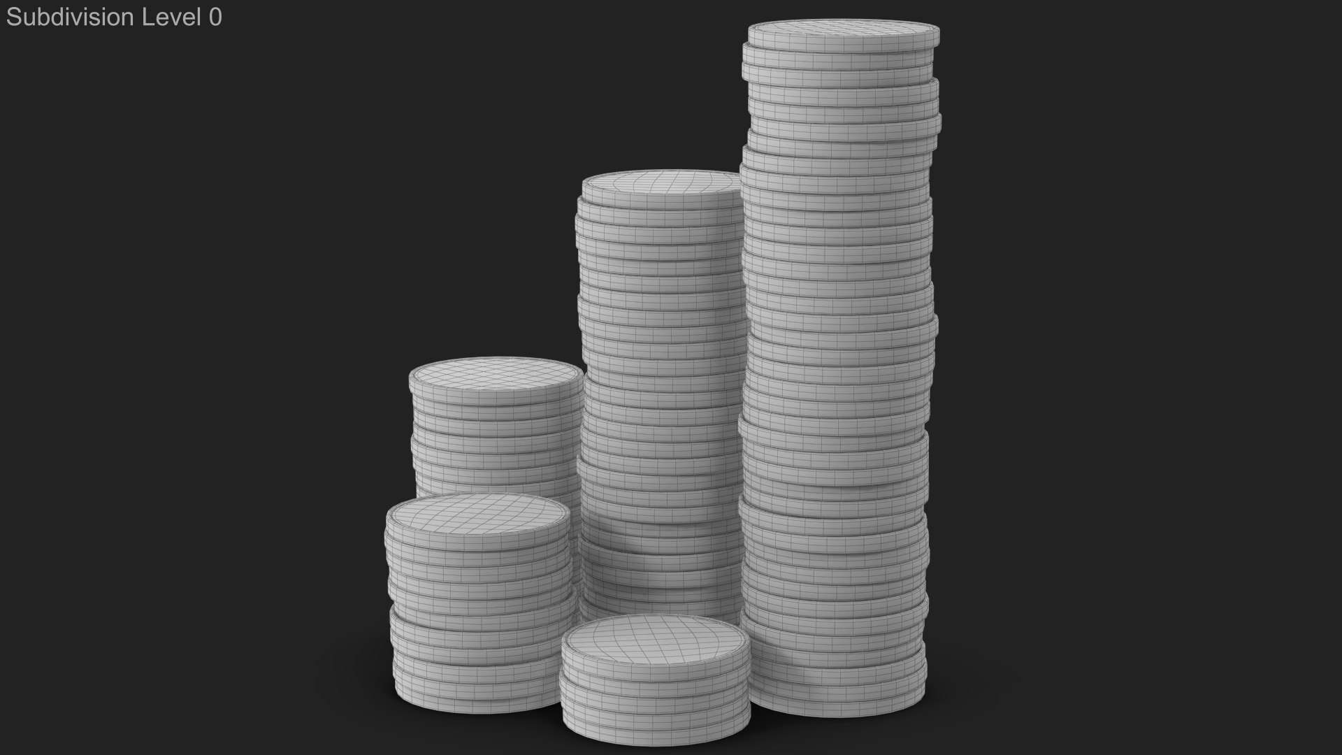 3D Lucky Coins 2 - TurboSquid 1928947
