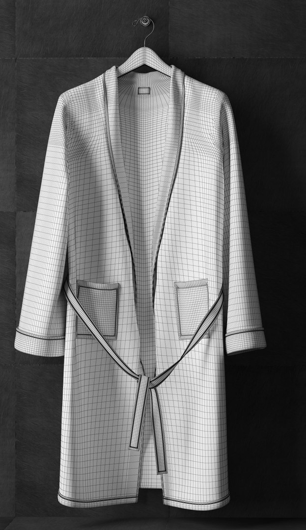 Bathrobe Set 3d Max