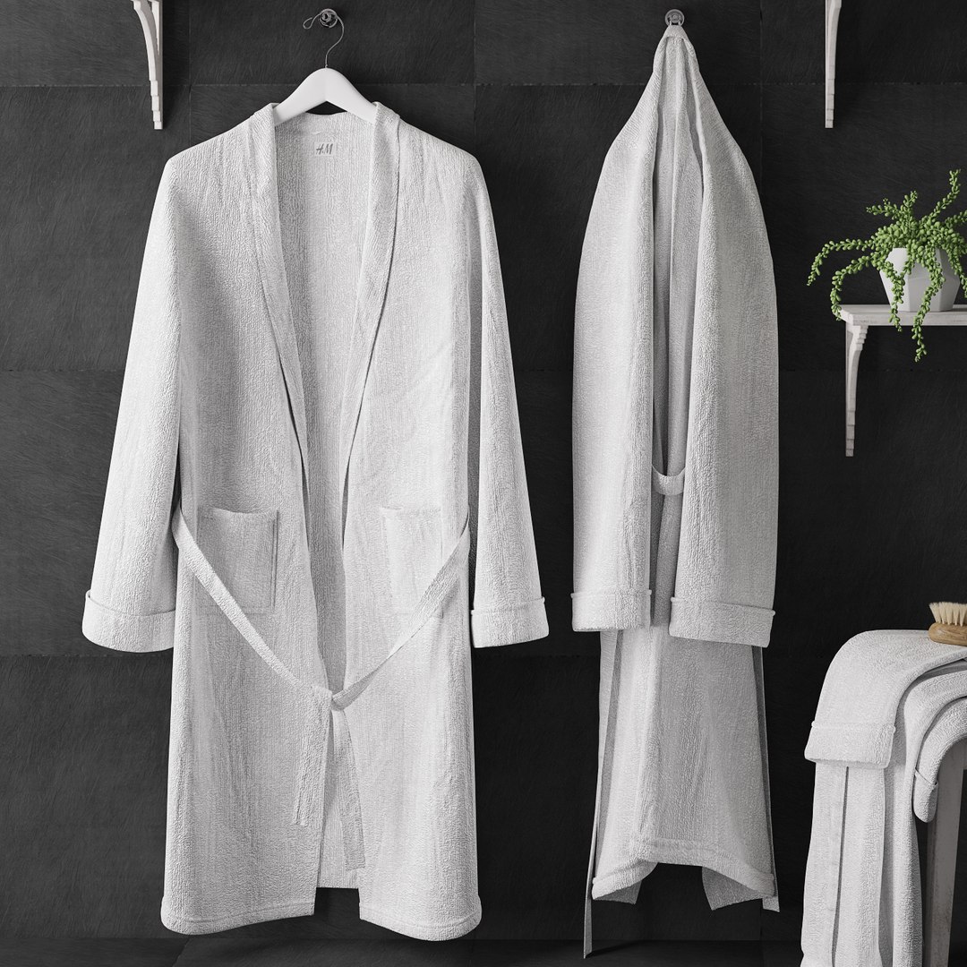 Bathrobe Set 3d Max