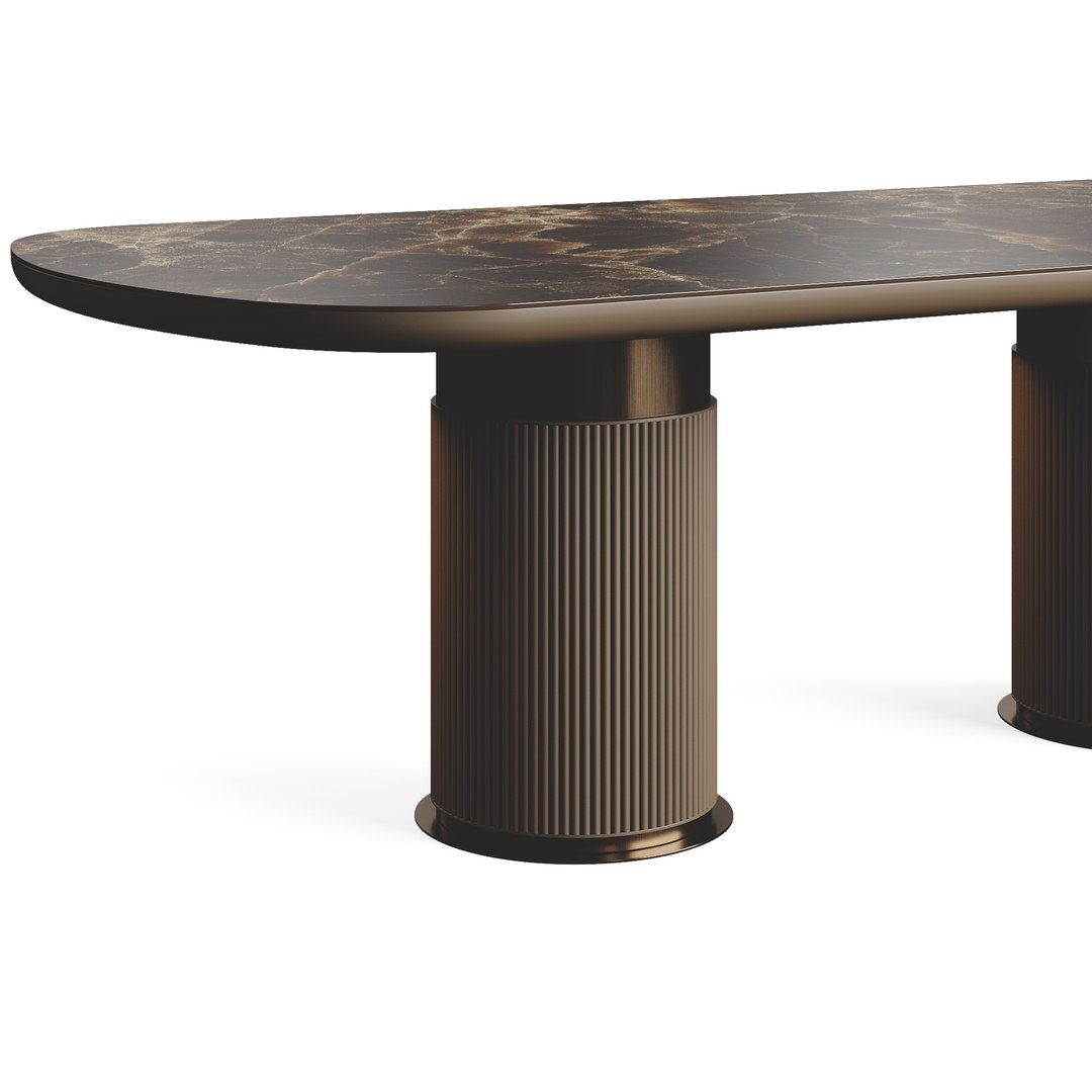 3D Ana Roque Malala Dining Table Model - TurboSquid 2116656