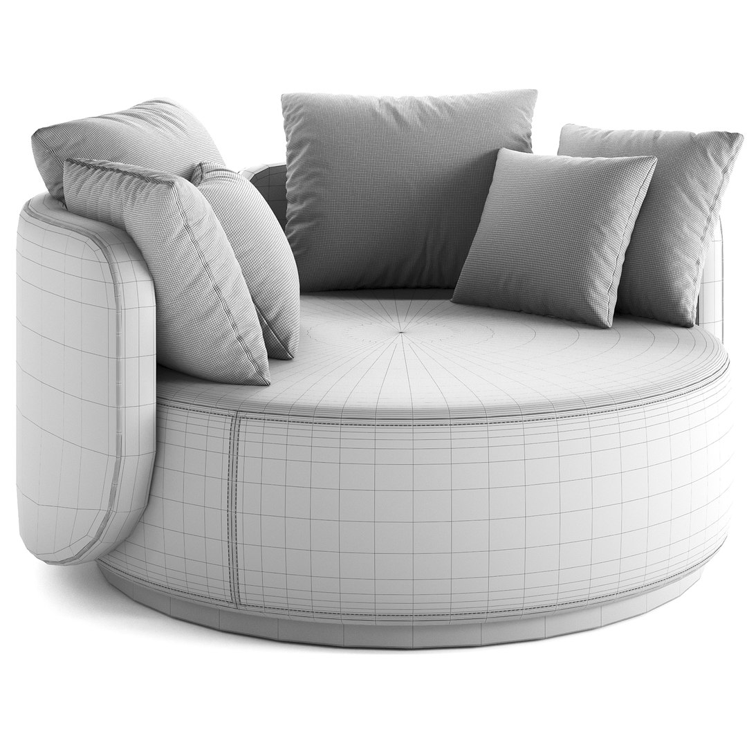 Armchair Reflex Hug Model - TurboSquid 2007699