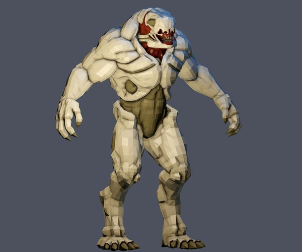 3D hellknight doom doom3 model - TurboSquid 1427875