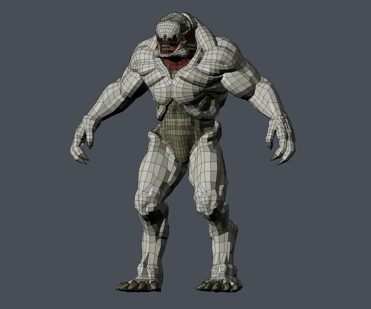 3D hellknight doom doom3 model - TurboSquid 1427875